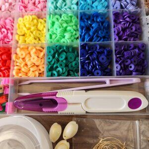 Michaels | Office | New Jewelry Making Kit 600 Polymer Clay Beads ...